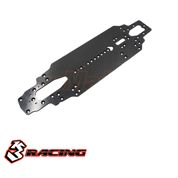 Graphite Main Chassis For 3RACING SAKURA M PRO