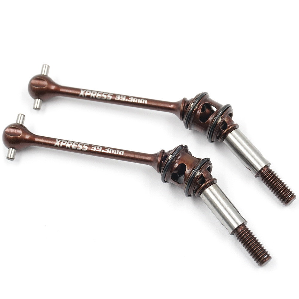 39mm Spring Steel Double Joint Universal Shaft 2pcs