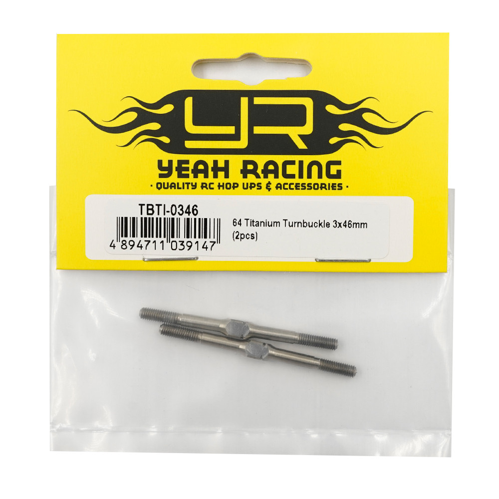 64 Titanium Turnbuckle 3x46mm 2pcs
