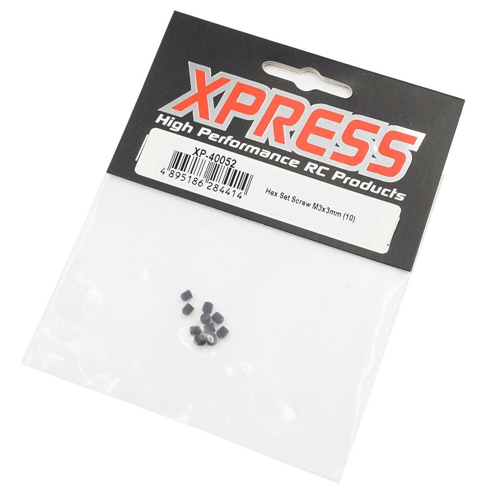 Xpress Set Screw M3x3mm 10 pcs