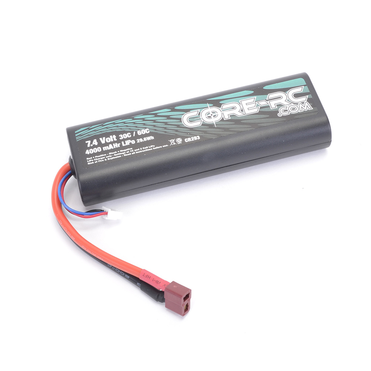 Core RC 4000 MAHR 7.4v 30.60C 2S LiPo