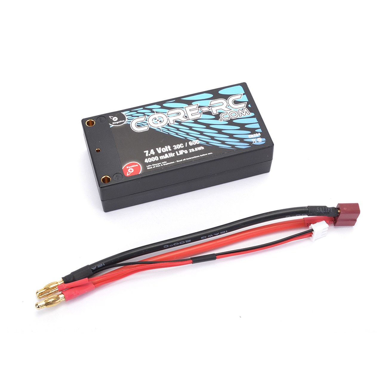 Core RC 4000 MAHR 7.4v 30.60C 2S LiPo