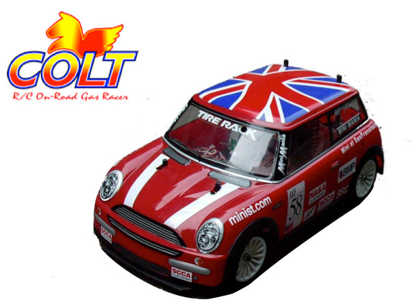 Colt New Mini Cooper M-Chassis Body with Decal