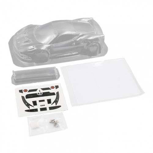 1/28 Mini-Z Lexan Clear Body F458 98mm