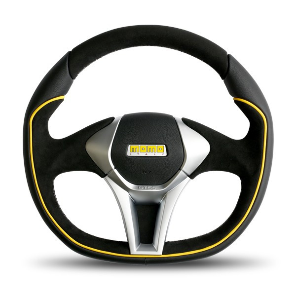 MOMO GT-50 350mm Leather Steering Wheel | MrSteeringWheel