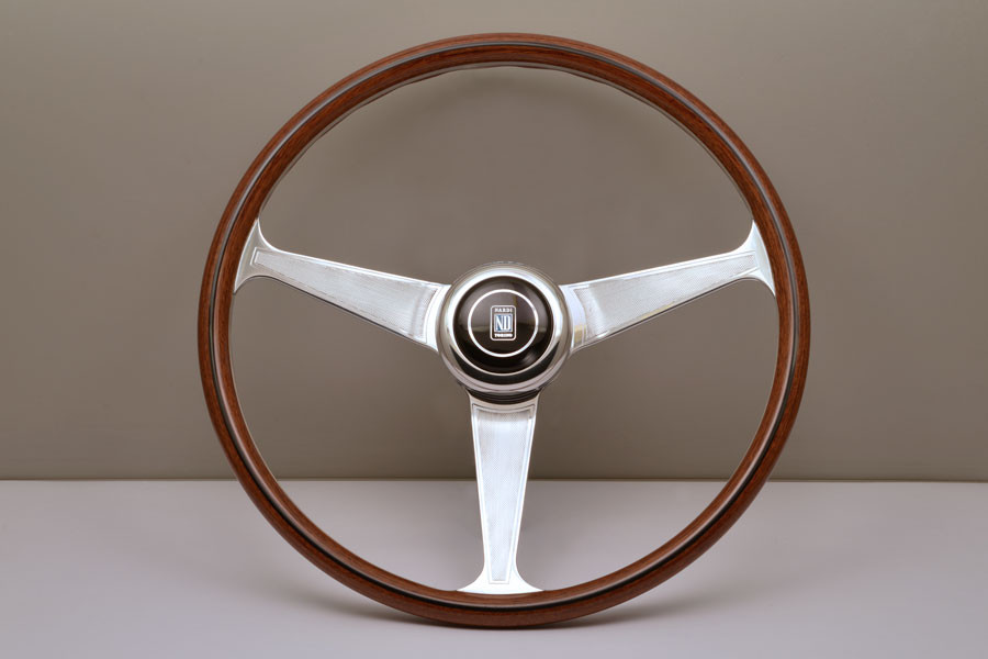 Nardi ND Classic 390mm Wood Silver Steering Wheel | MrSteeringWheel