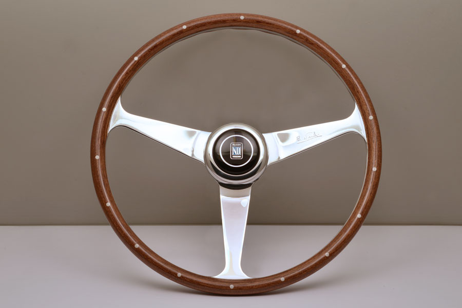 Nardi ND Classic 390mm Wood Silver Steering Wheel | MrSteeringWheel