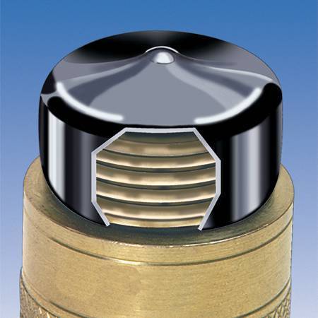 Product Protection & Finishing - Plastic Caps - Large Round Vinyl Caps ...