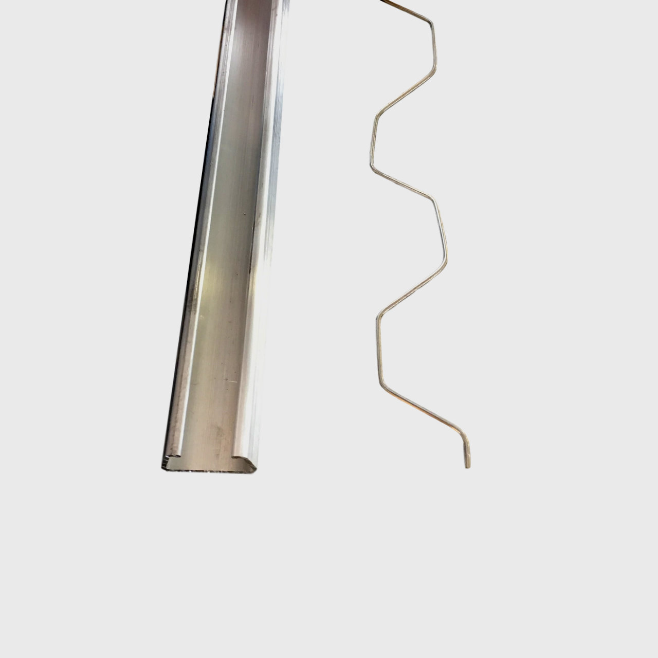 Spring Wire Poly Lock Channel - Single Wiggle Track