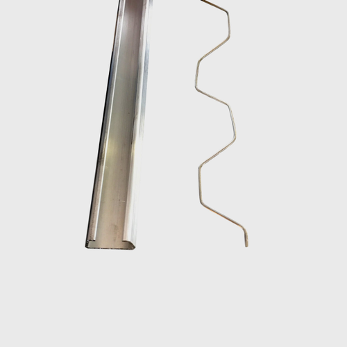 Spring Wire Poly Lock Channel - Single Wiggle Track