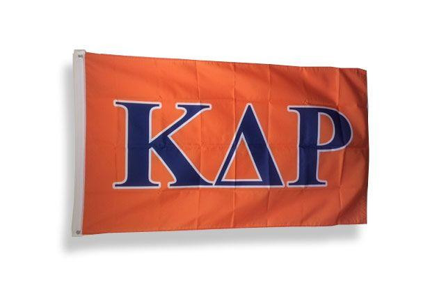 Kappa Delta Rho Big Greek Letter Flag - Greek Gear
