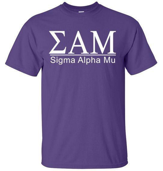 Sigma Alpha Mu Bar T-shirts - Greek Gear