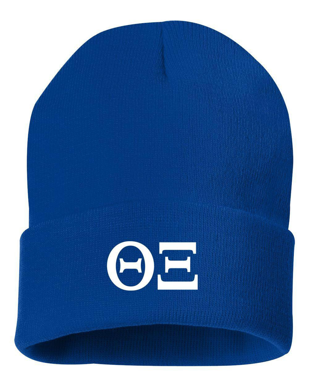 Theta Xi Greek Letter Knit Cap - Greek Gear