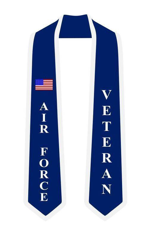 Air Force Graduation 2 Tone Sash Stole - Greek Gear
