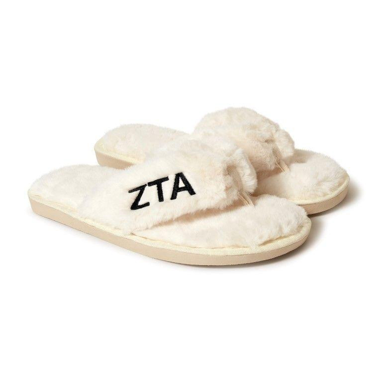 Zeta Tau Alpha Sorority Slippers - Greek Gear