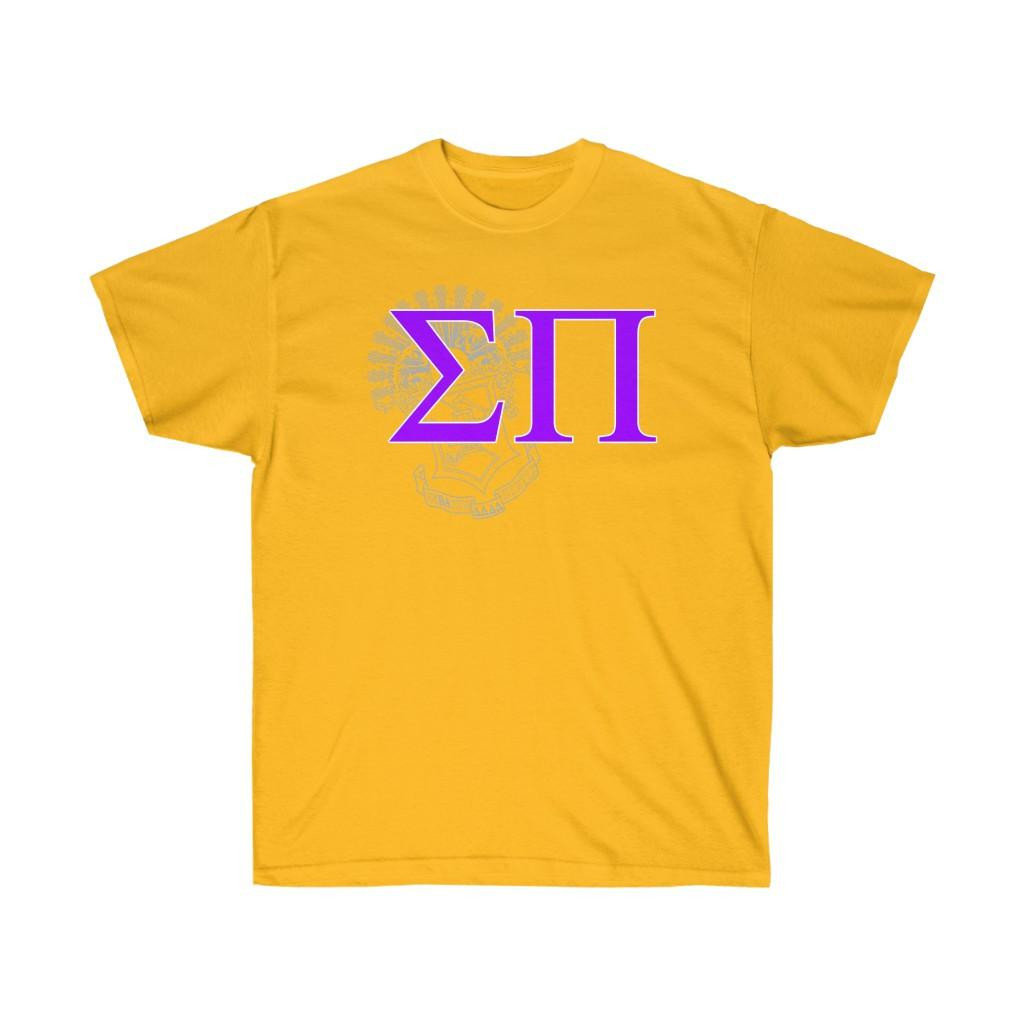 Sigma Pi Greek Crest Cotton Tee - Greek Gear