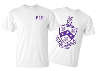 FIJI - Phi Gamma Delta World Famous Crest Tee - Greek Gear