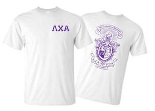 Lambda Chi Alpha World Famous Crest Tee - Greek Gear