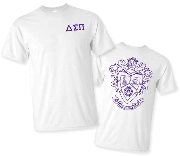 Delta Sigma Pi World Famous Crest Tee - Greek Gear