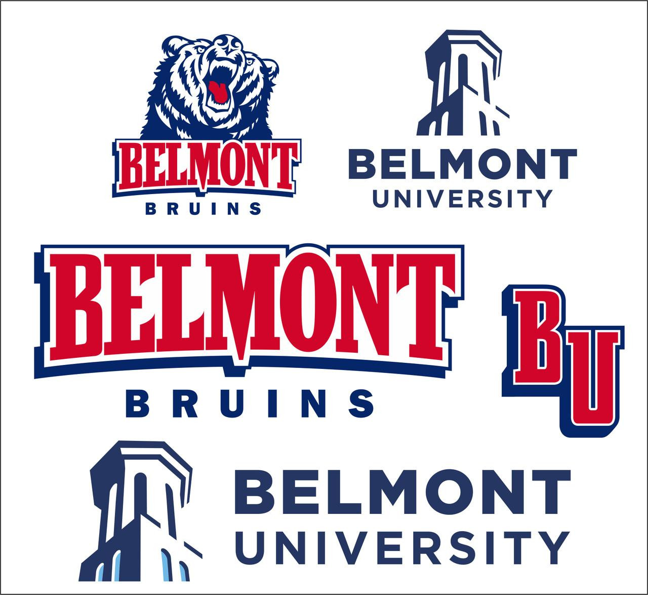 Belmont University Multi Decal Sticker Sheet - Greek Gear