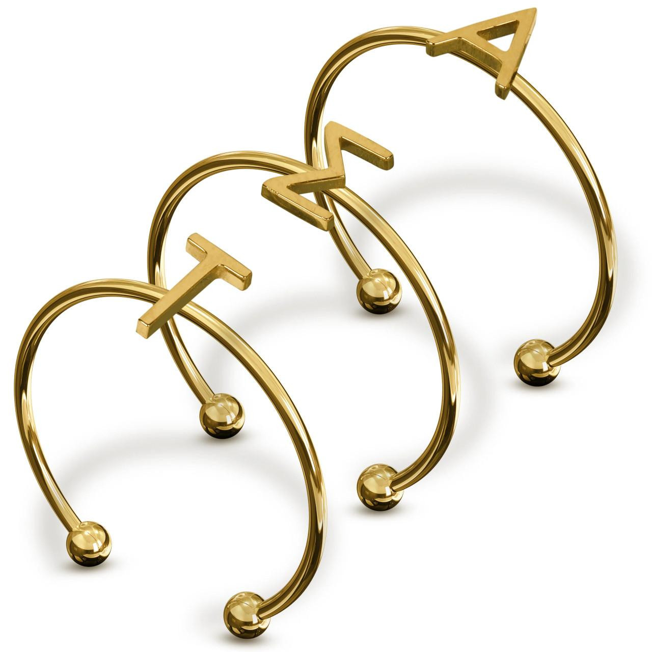 Alpha Sigma Tau Stacking Rings - Greek Gear