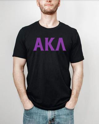 Alpha Kappa Lambda Letter T-Shirt - Greek Gear
