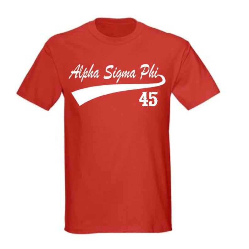Alpha Sigma Phi Tail T-Shirt - Greek Gear