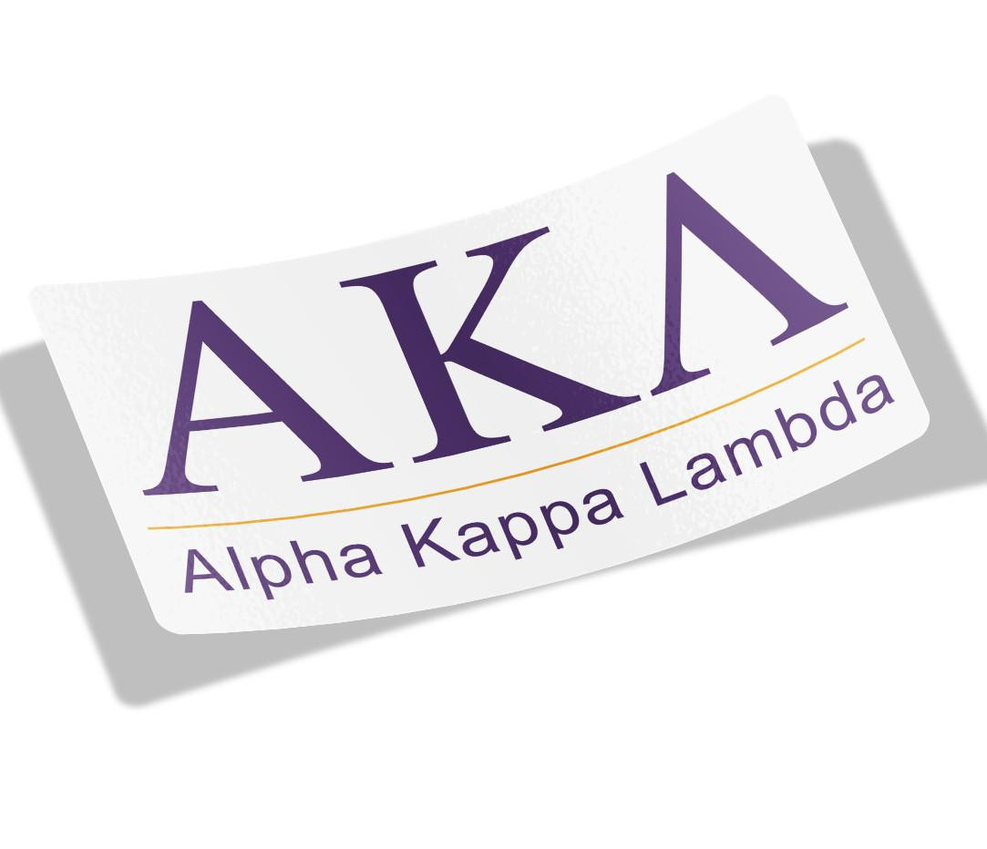 Alpha Kappa Lambda Top Selling Sticker - Greek Gear