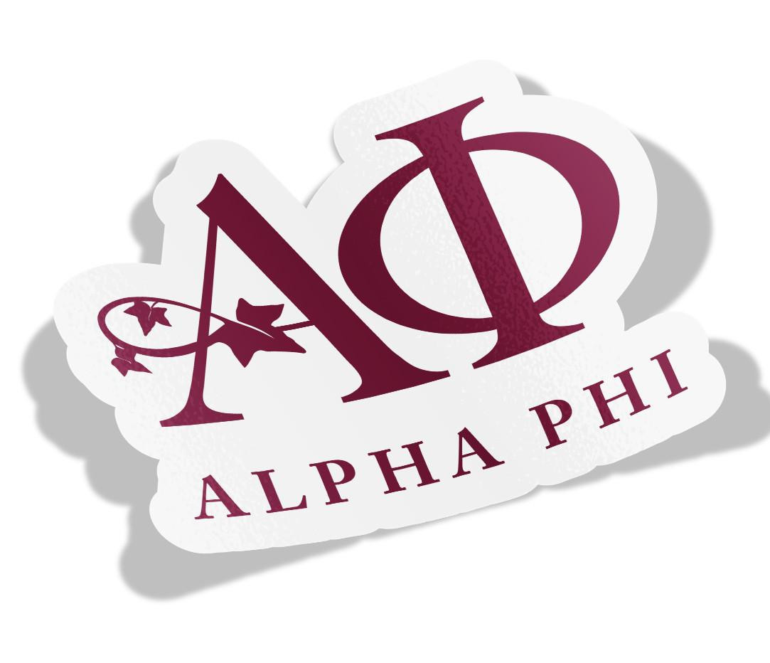 Alpha Phi Top Selling Sticker - Greek Gear