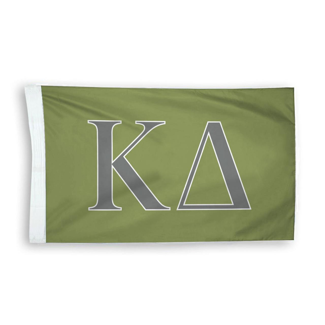Kappa Delta New 2 Color Flags - Greek Gear