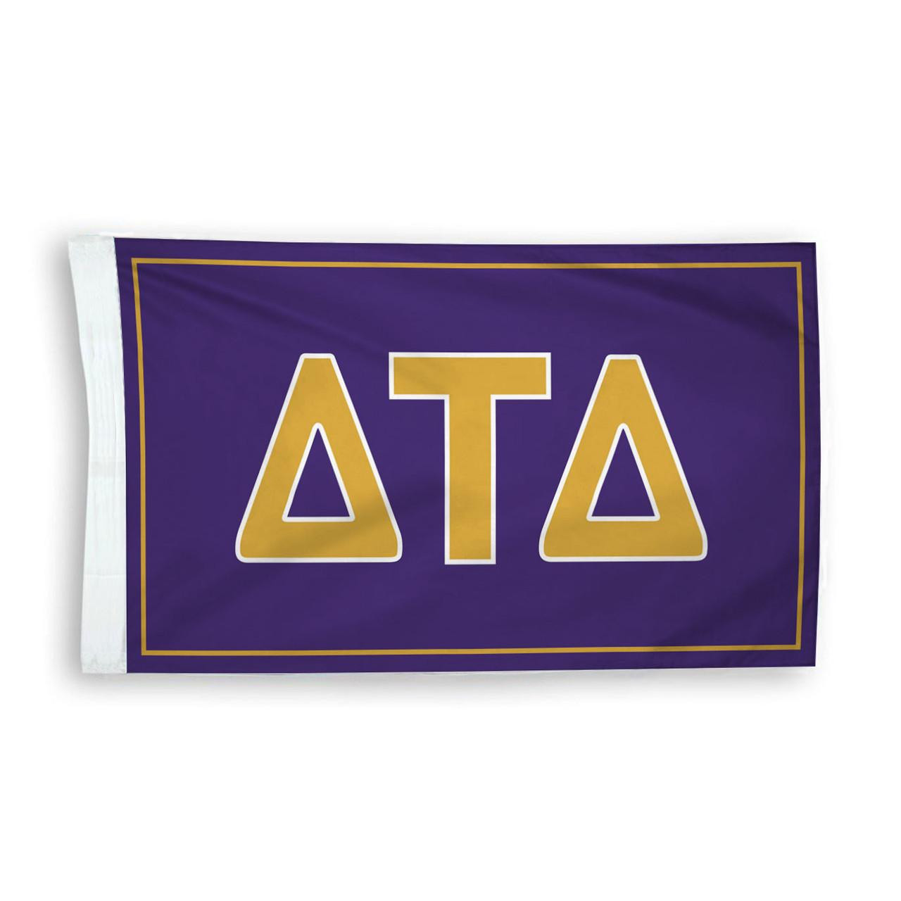 Delta Tau Delta New 2 Color Flags - Greek Gear