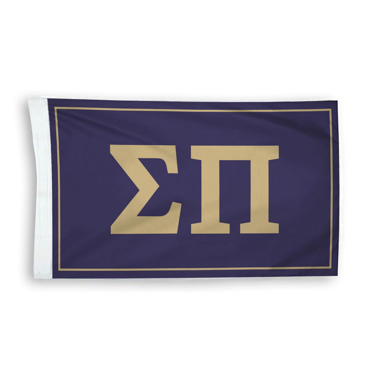 Sigma Pi New 2 Color Flags - Greek Gear