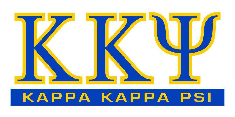 Kappa Kappa Psi Letters Classic Sticker - Greek Gear