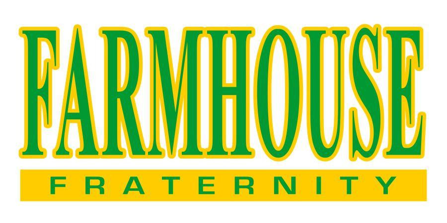 FarmHouse Fraternity Letters Classic Sticker - Greek Gear