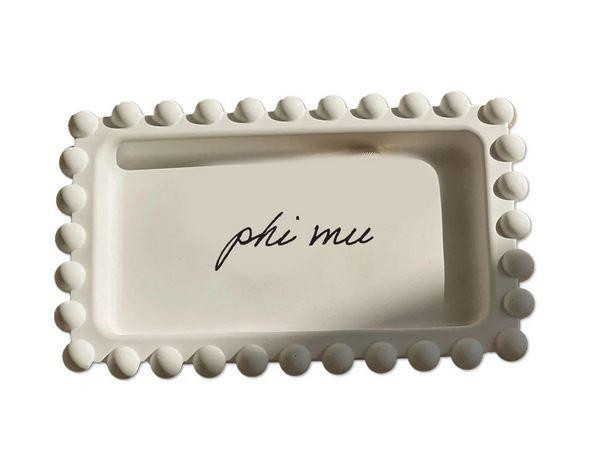 Phi Mu Jewelry Dish - Greek Gear