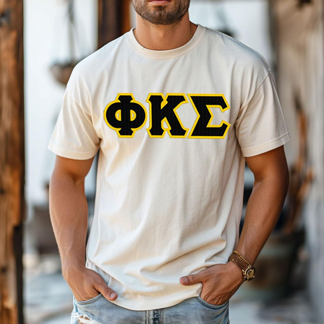 Phi Kappa Sigma - 2 Day Ship Twill Tee - Greek Gear