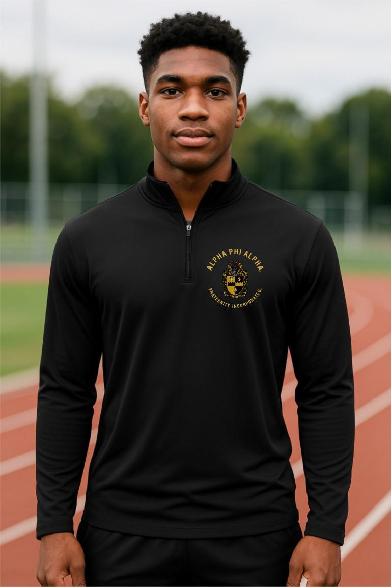 Alpha Phi Alpha Circle Crest Pullover – Custom Moisture-Wicking Fleece