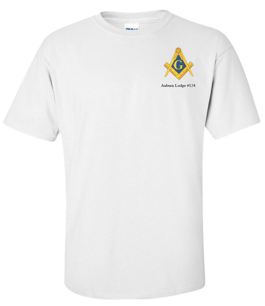 Mason / Freemason Crest - Shield Tee - Greek Gear