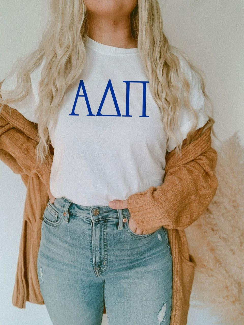 Alpha Delta Pi University Greek T-Shirts - Greek Gear