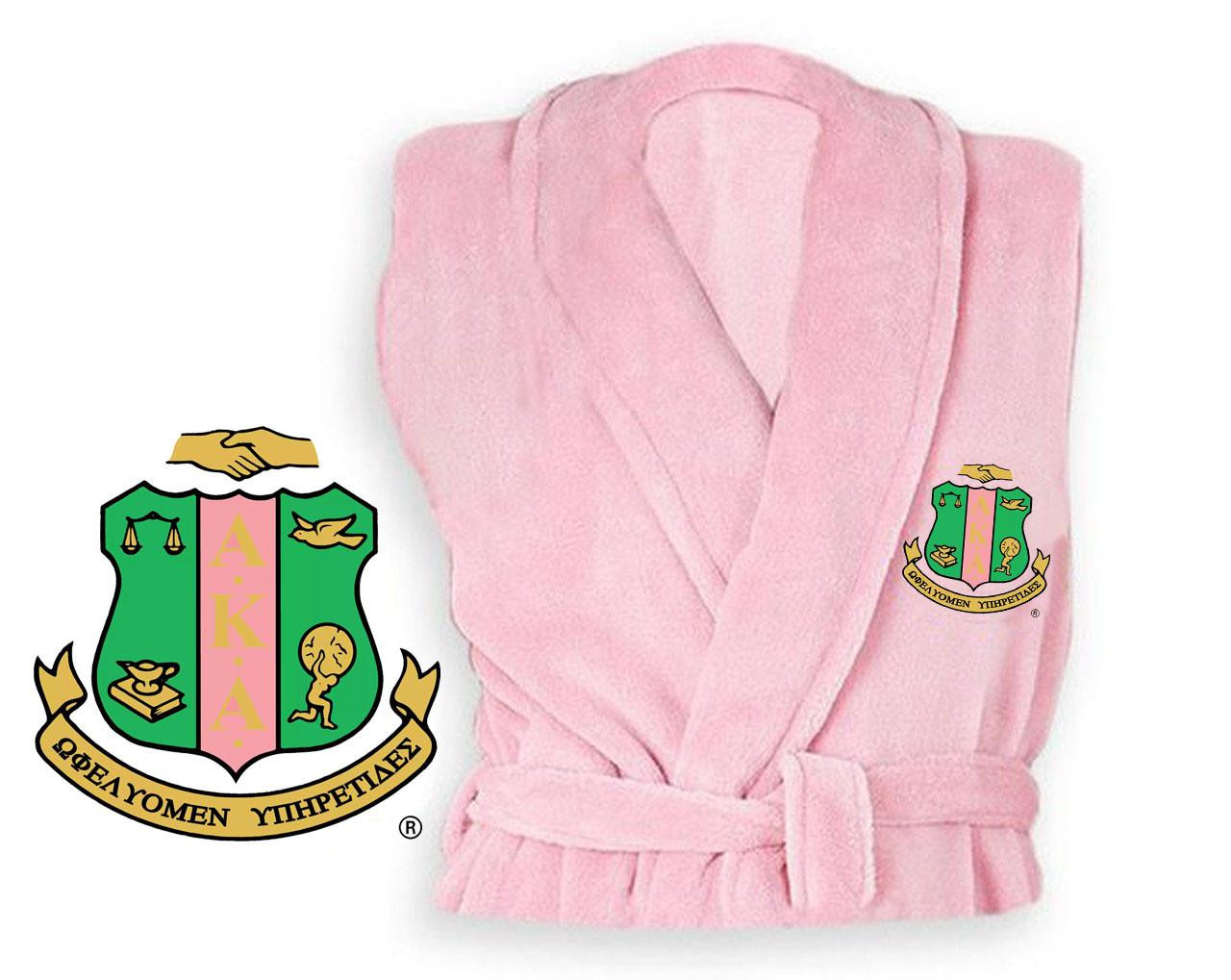 Alpha Kappa Alpha Bathrobe - Greek Gear