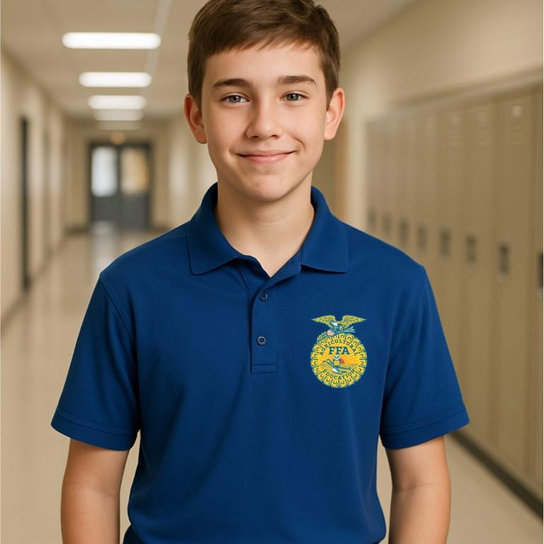 FFA Sports Polo – Custom Embroidered Shirt for Future Farmers