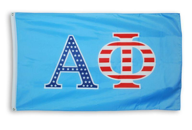 Alpha Phi 3 X 5 USA Flag - Greek Gear