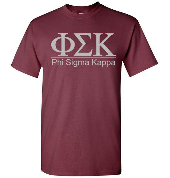 Phi Sigma Kappa Bar T-shirts - Greek Gear