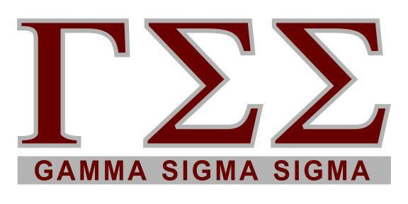 Gamma Sigma Sigma Custom Sticker - Personalized - Greek Gear