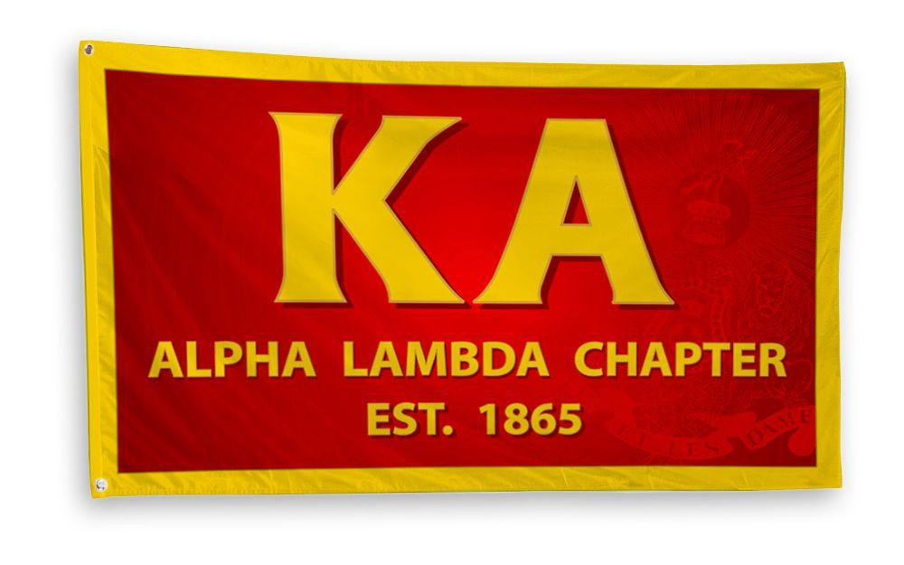 Kappa Alpha 3 x 5 Flag - Greek Gear