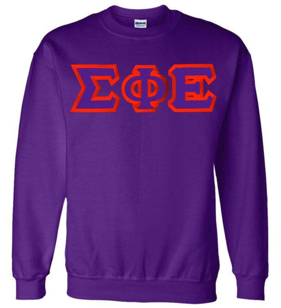 Sigma Phi Epsilon Custom Twill Crewneck Sweatshirt - Greek Gear