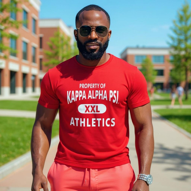 Kappa Alpha Psi Athletic Tee – Ultra-Cotton Fraternity T-Shirt