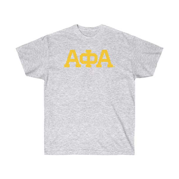 Alpha Phi Alpha Letter T-Shirt - Greek Gear
