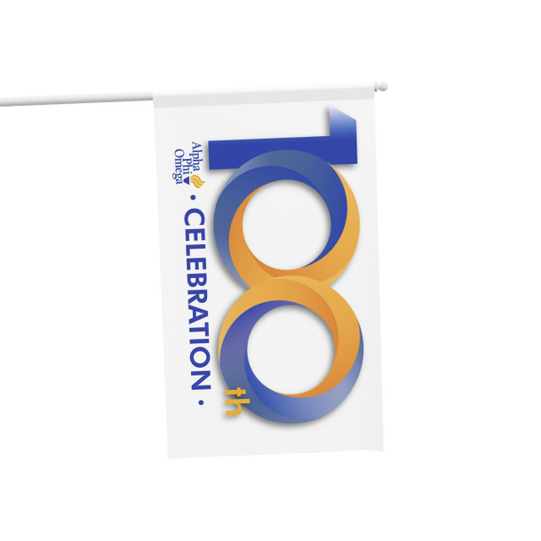 100th Celebration Alpha Phi Omega Flag - Greek Gear