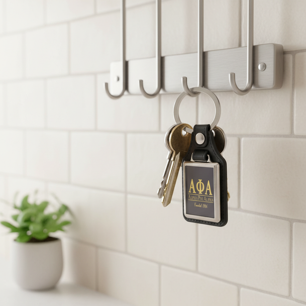 Alpha Phi Alpha Founded Key Chain - Greek Gear